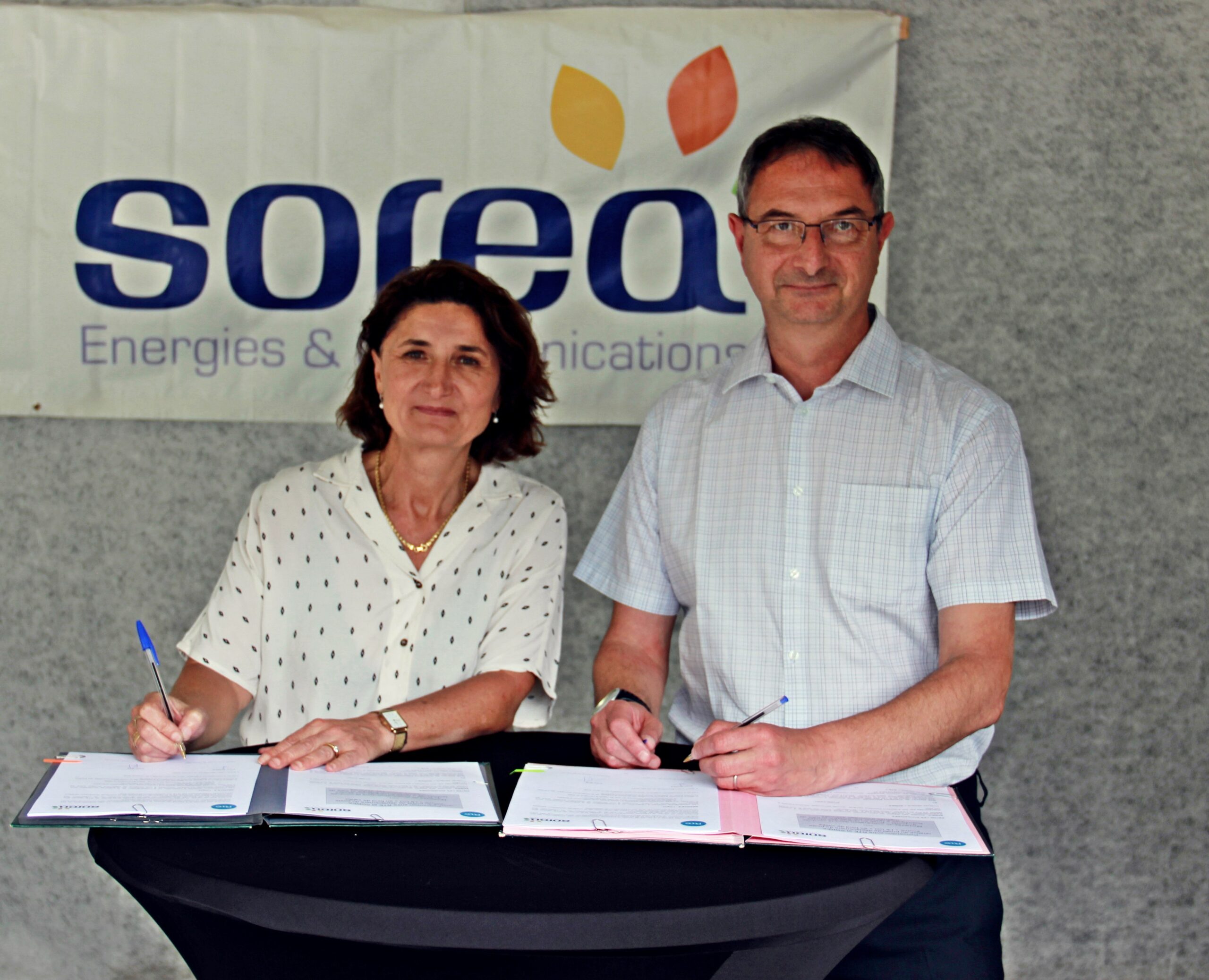 Signature du partenariat de SOREA avec RTE – 22 juin 2022 - SOREA Maurienne